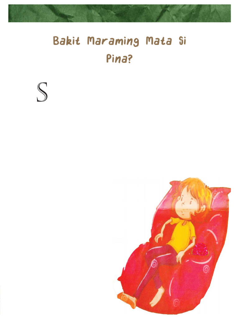 Bakit Maraming Mata Si Pina | PDF