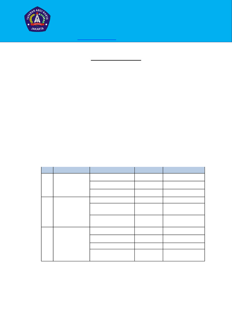Surat Tugas P5 TP 2024-2025 | PDF