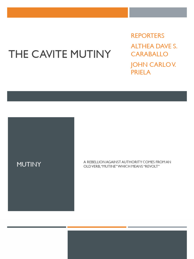 Cavite Mutiny | PDF