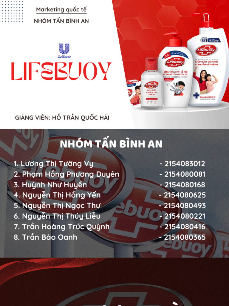 Nhóm Tấn Bình An - LIFEBUOY | PDF