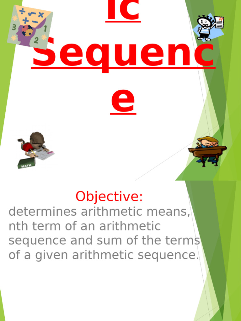 G10 Math Q1 - Week 1 - 2-Arithmetic-Sequence | PDF
