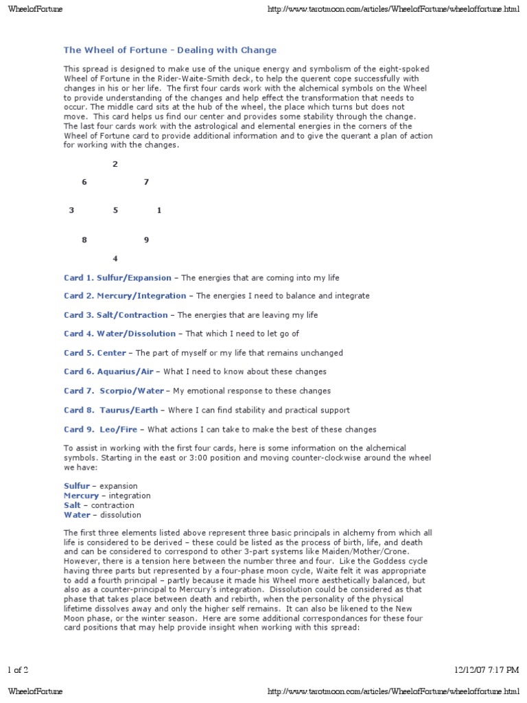 Wheeloffortune | PDF