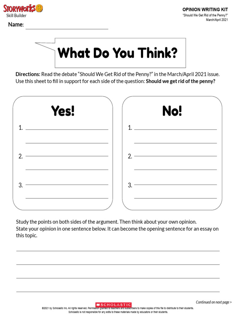 Should We Get Rid of The Penny? Assignment-Activity ...