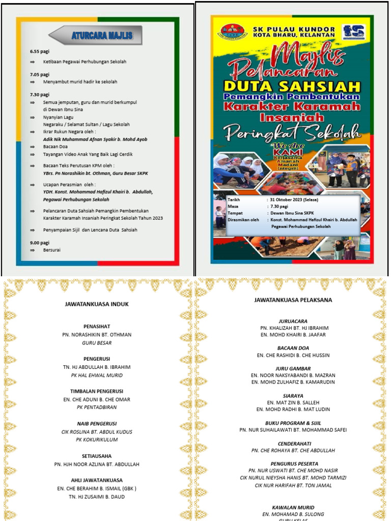 Duta Sahsiah | PDF