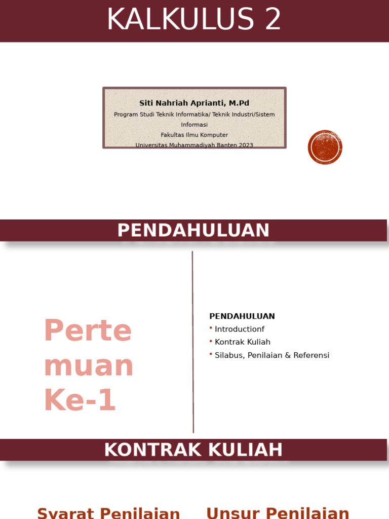 Ppt-Kalkulus 2 | PDF