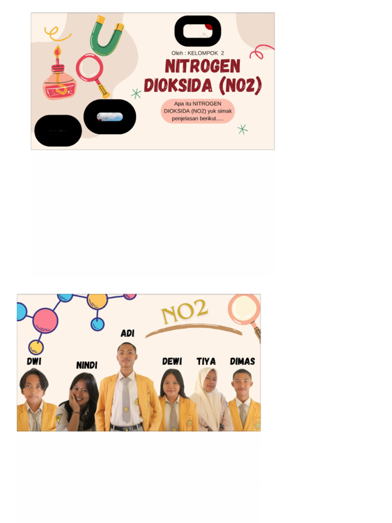 Kelompok 2 Nitrogen Dioksida (No2) . | PDF