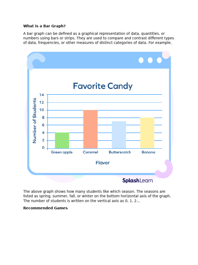 what is bar graph | PDF