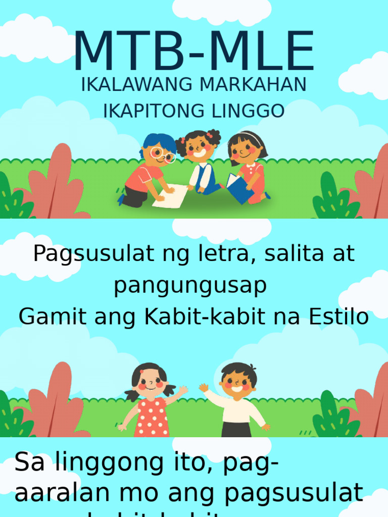 4 Mtb-Mle q2 Week 7 | PDF