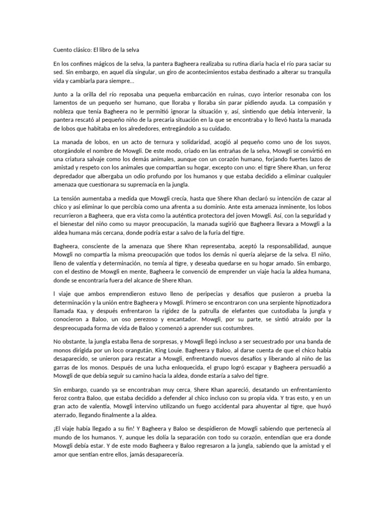 libro de la selva | PDF