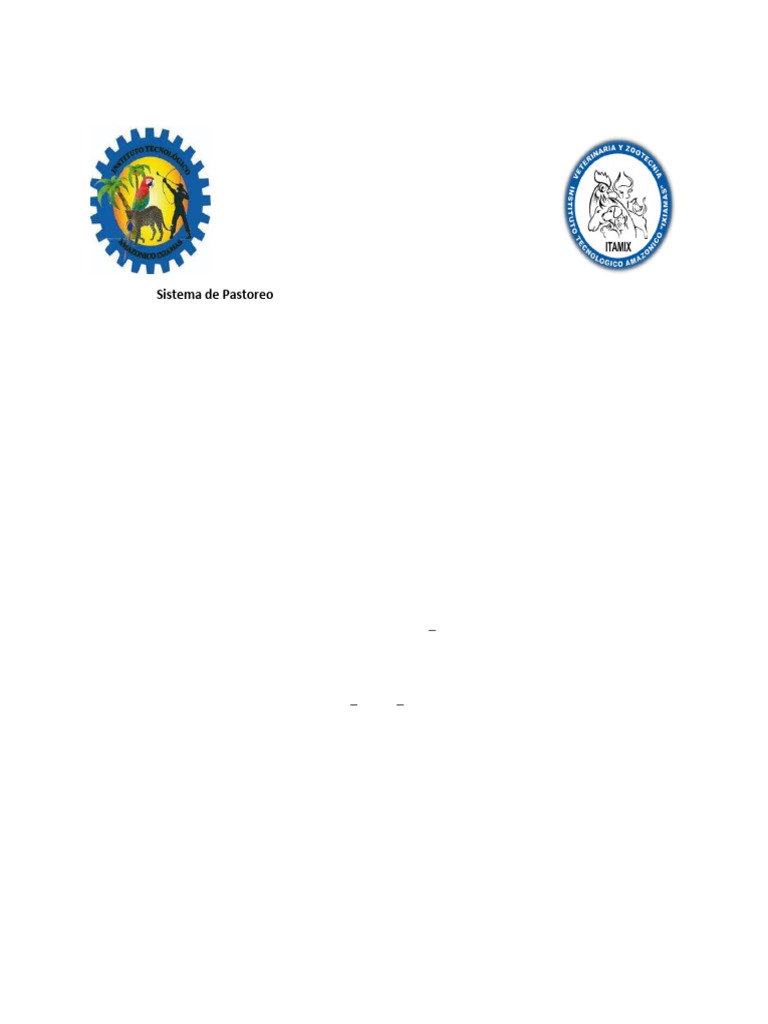 Tipos de Sistemas de Pastoreo Eficientes | PDF | Pasto | Pasto
