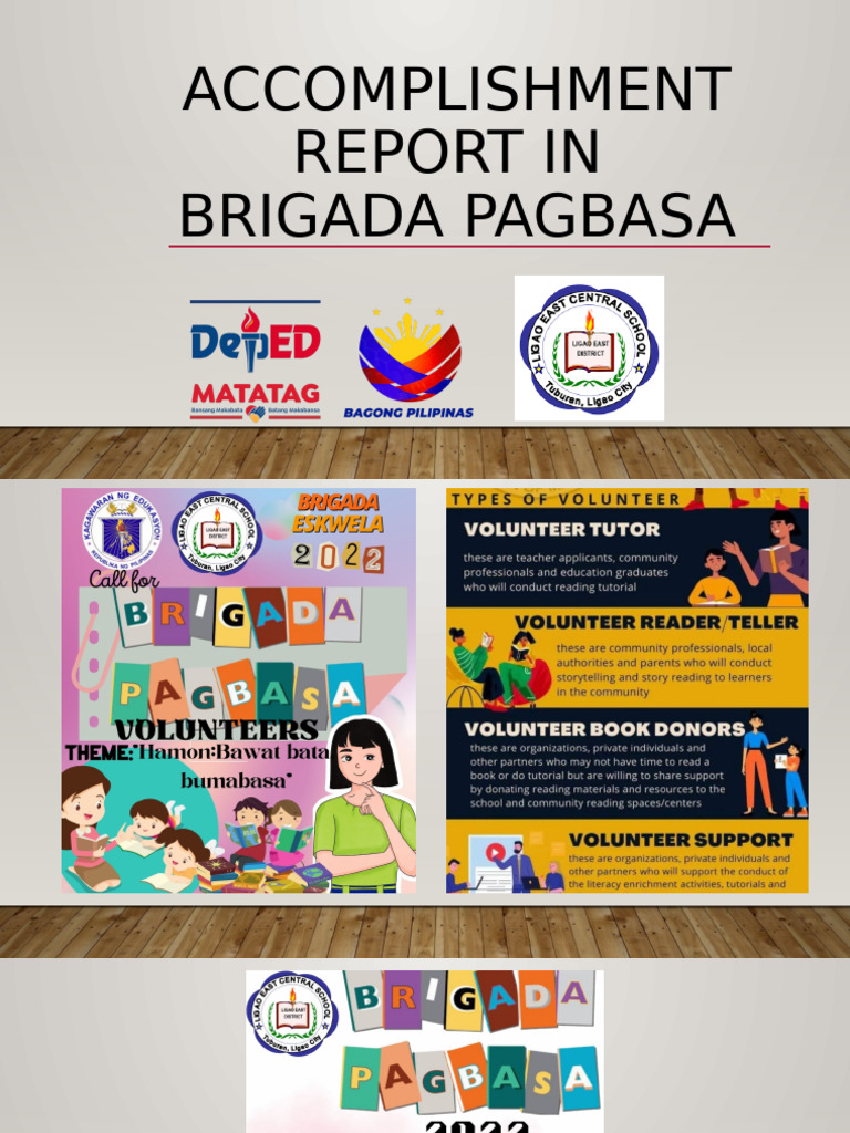 Accomplishment Report in Brigada Pagbasa S.y.2022-23 | PDF