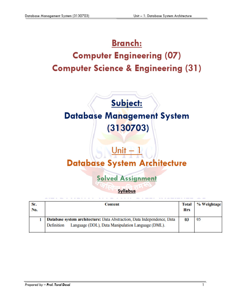 Dbms Assignment | PDF