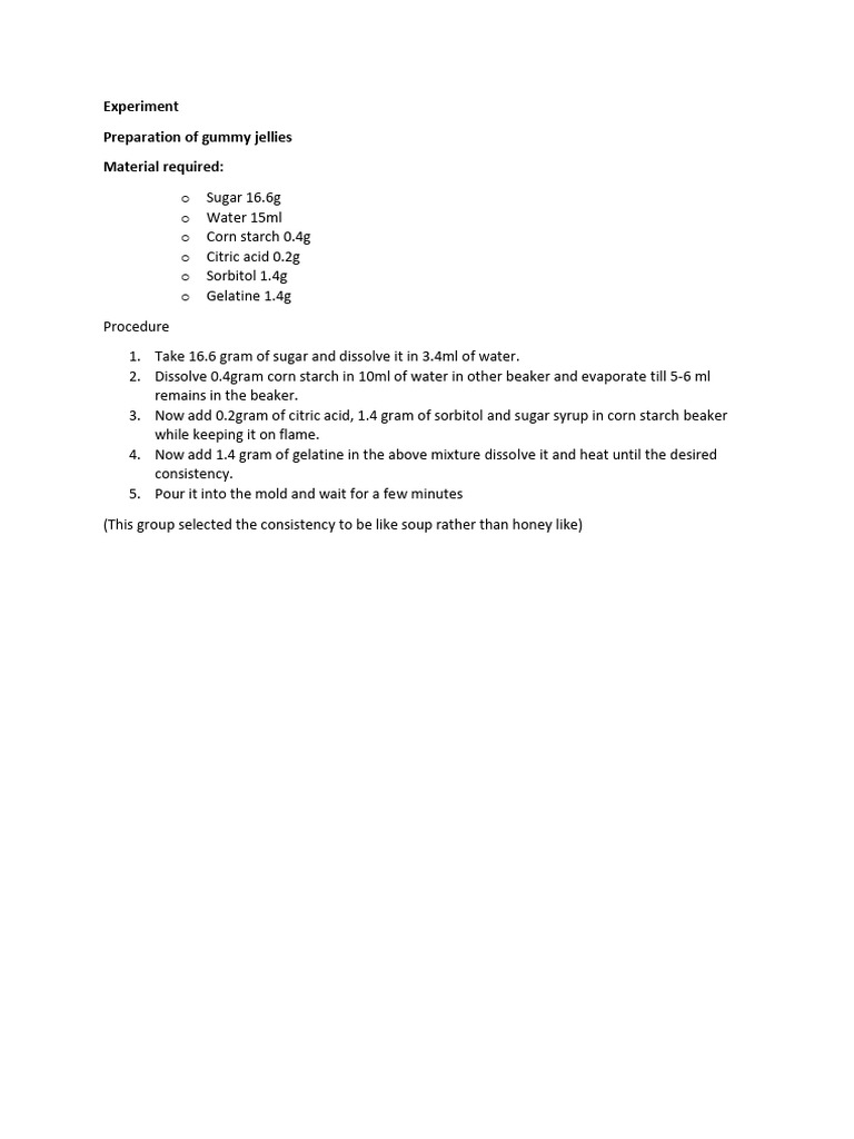 Lab Activity Vitamins Gummies SP23 | PDF Lab Activity Vitamins Gummies SP23 | PDF
