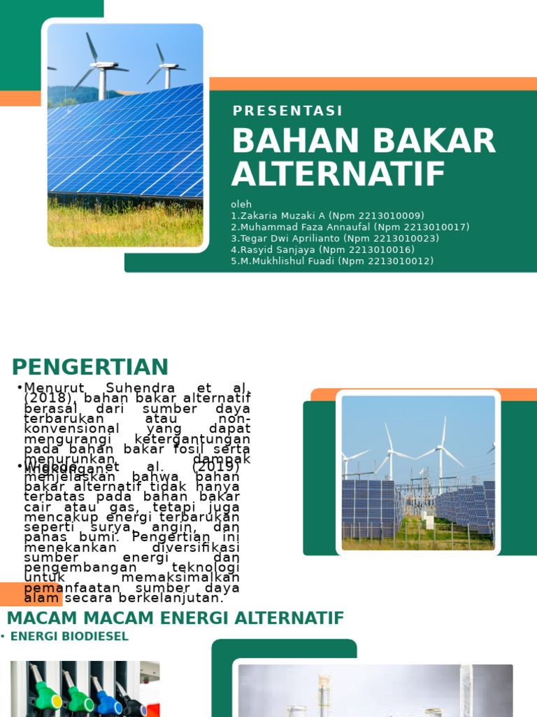 Bahan Bakar Alternatif | PDF