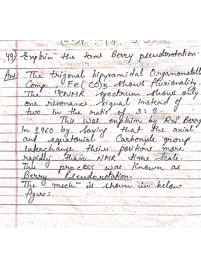 berry pseudorotation | PDF