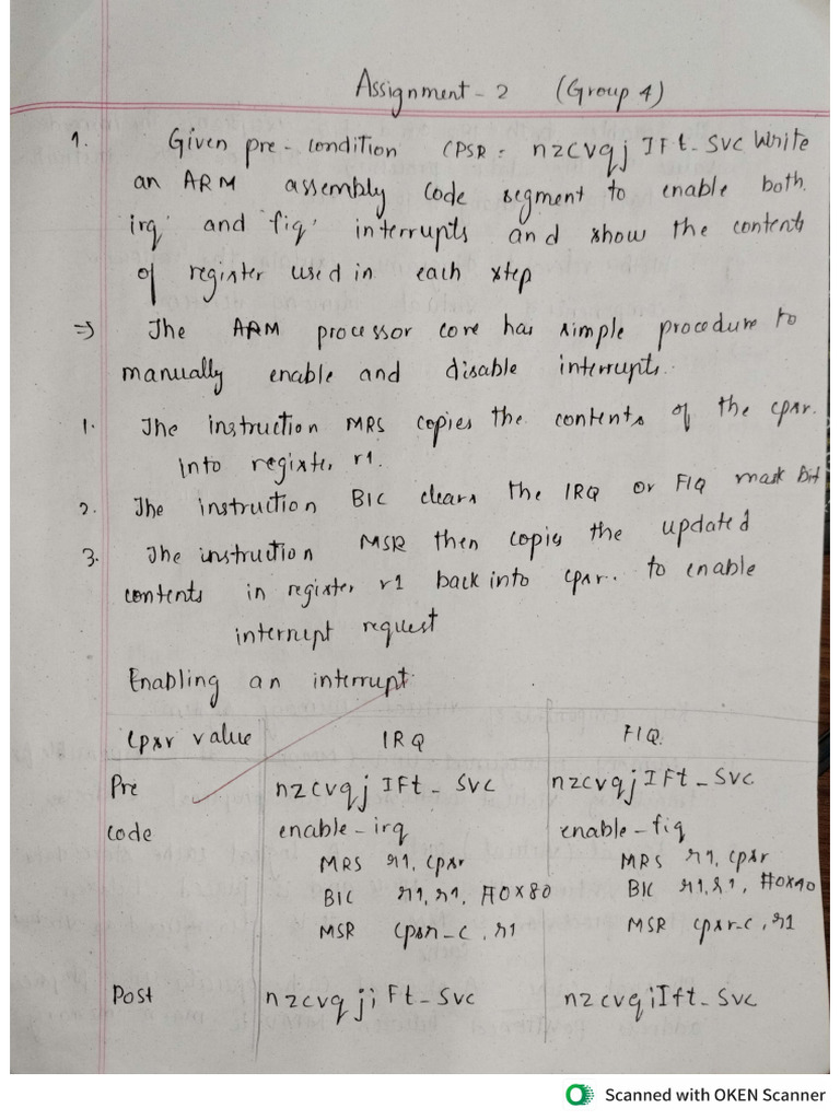 Microcontroller Assignment 2 | PDF