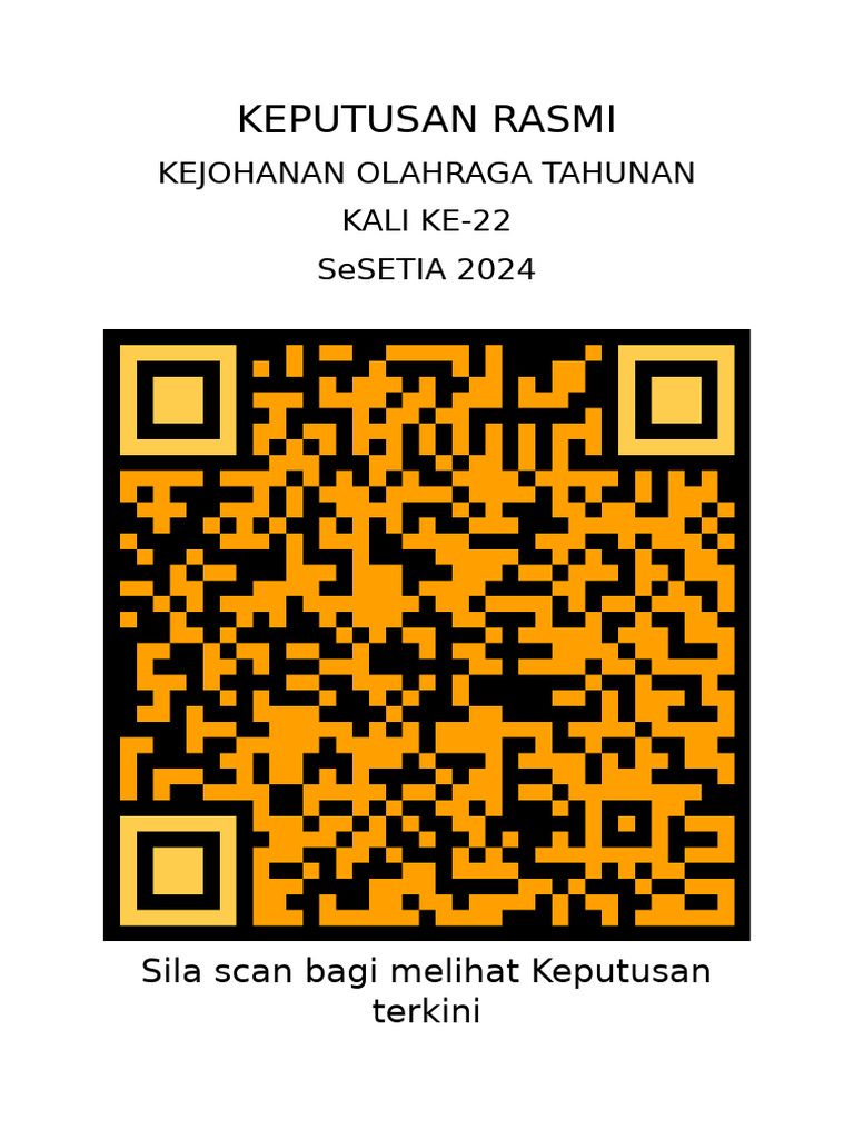 Keputusan Rasmi | PDF