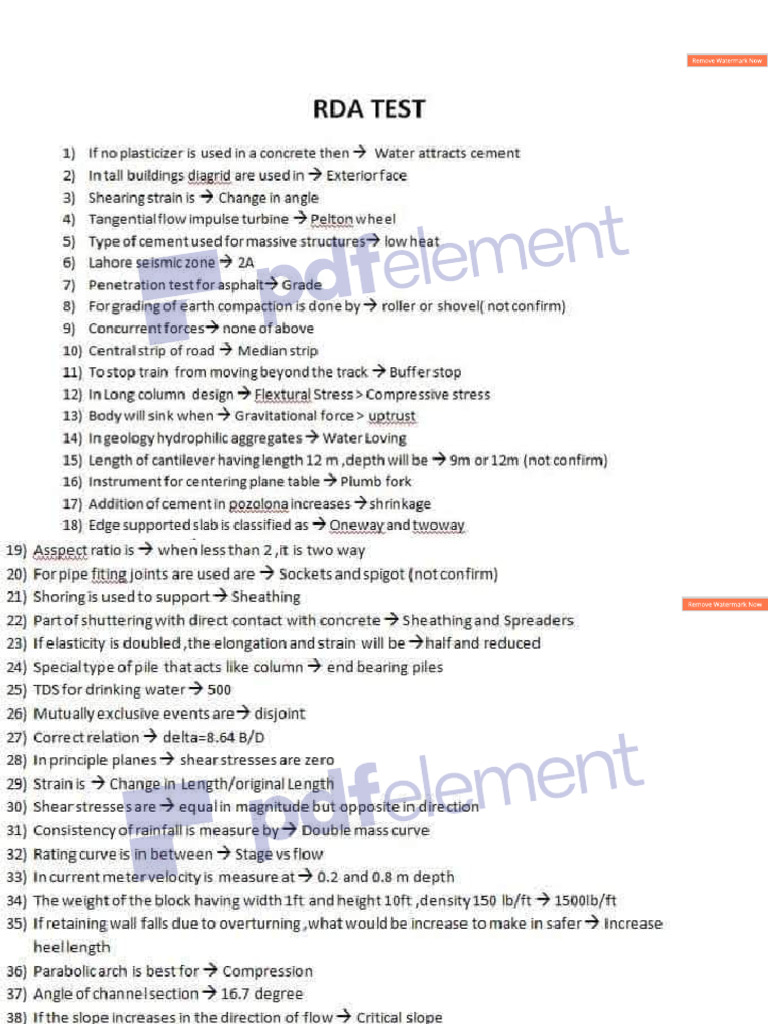 RDA Test Engneer | PDF