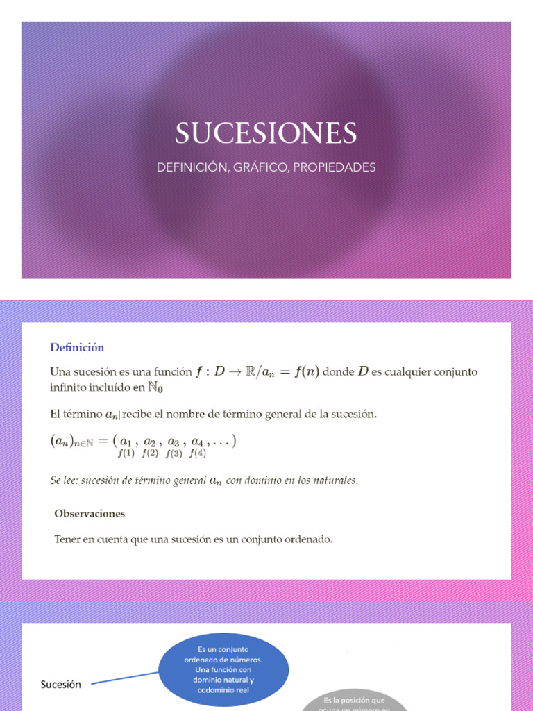 Sucesiones Teoría.22 | PDF