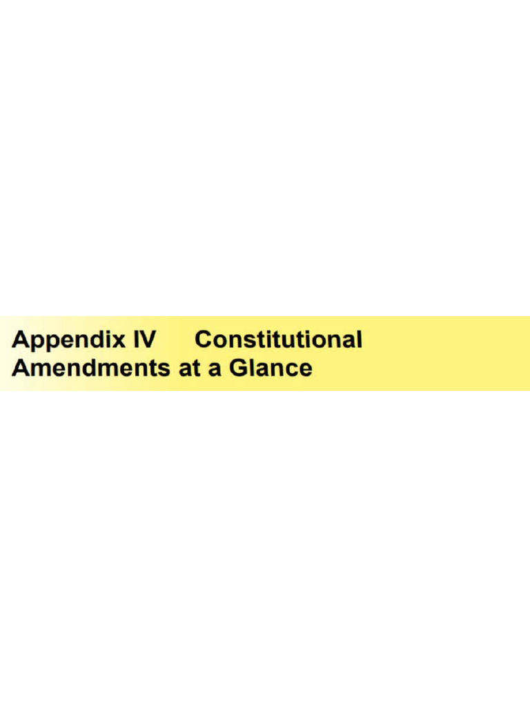 Amendment Acts | PDF