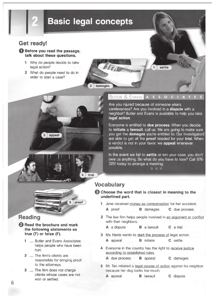 Unit 2 Basic Legal Concepts | PDF