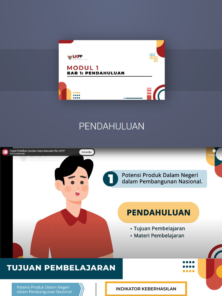 Materi p3dn - Modul 1 | PDF