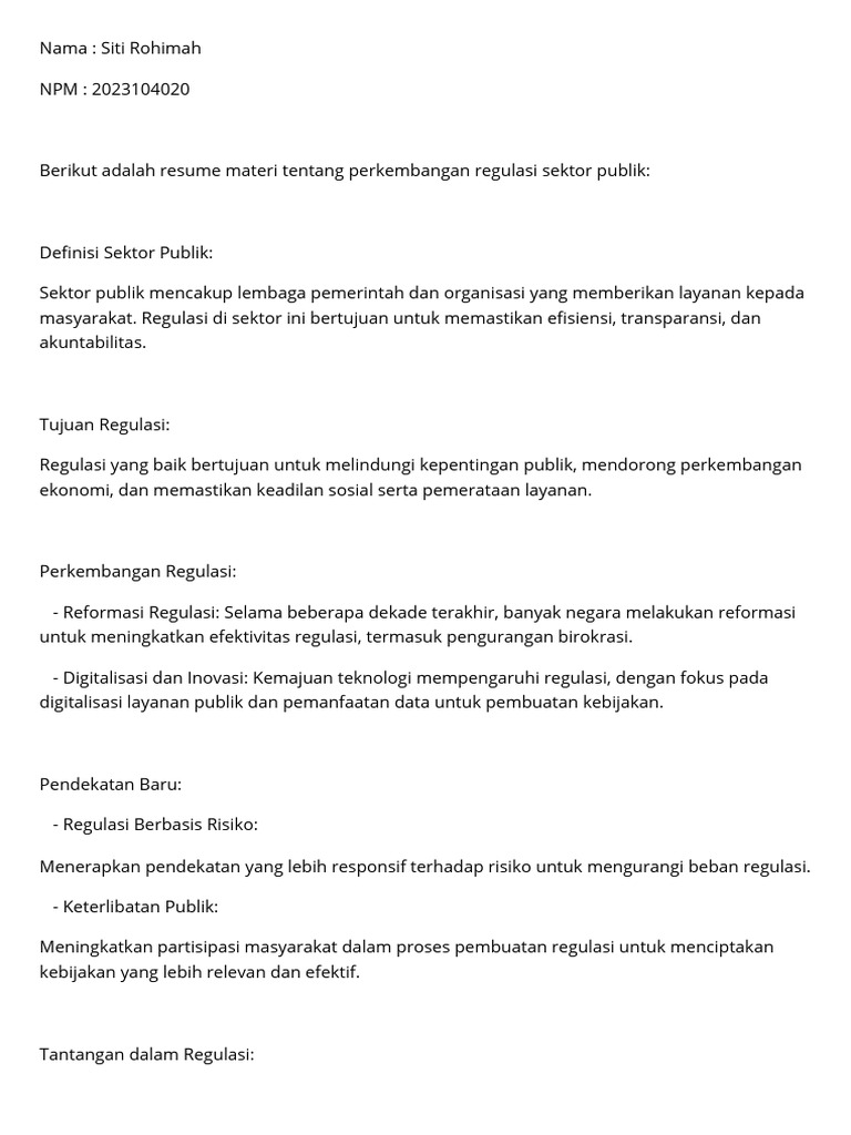 Siti Rohimah 2023104020 | PDF