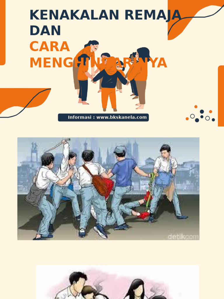 Materi Kenakalan Remaja PI 4 | PDF