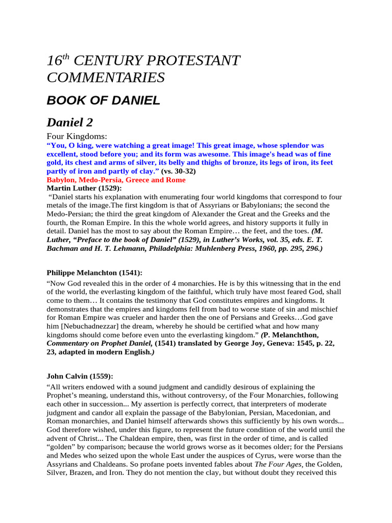 16th CENTURY by Topic | PDF