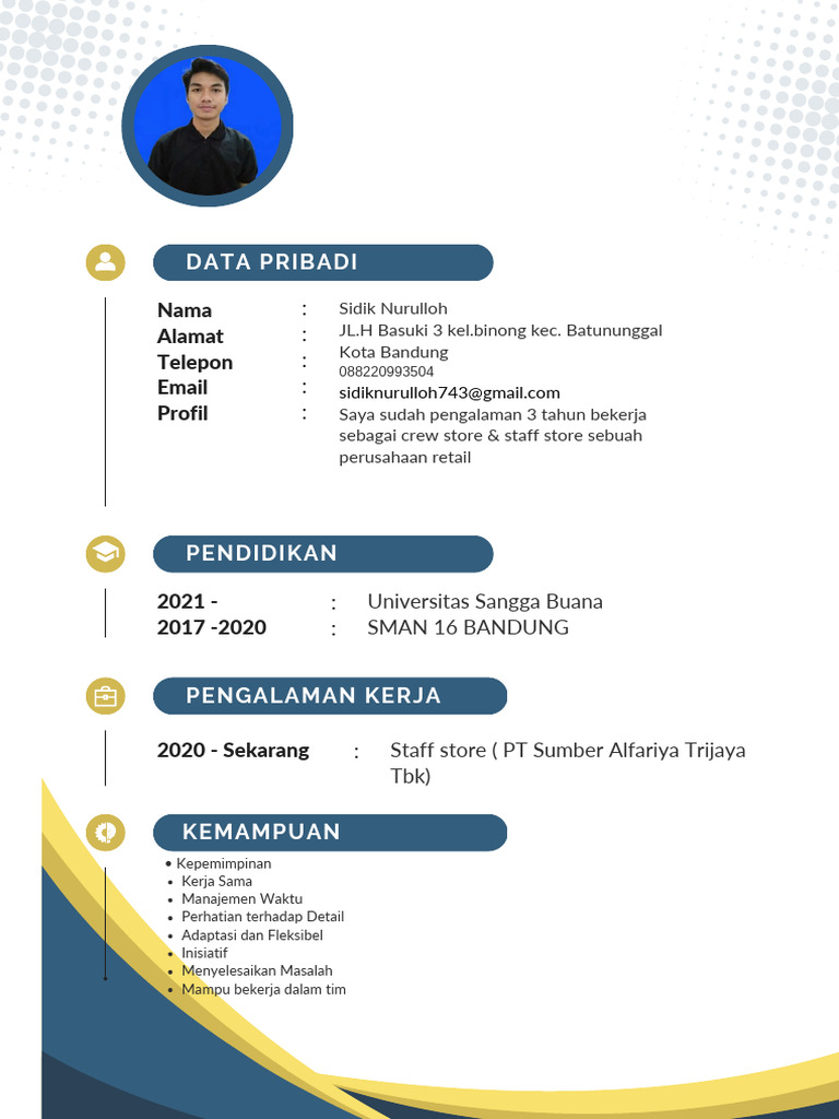 Cv baru 2 | PDF