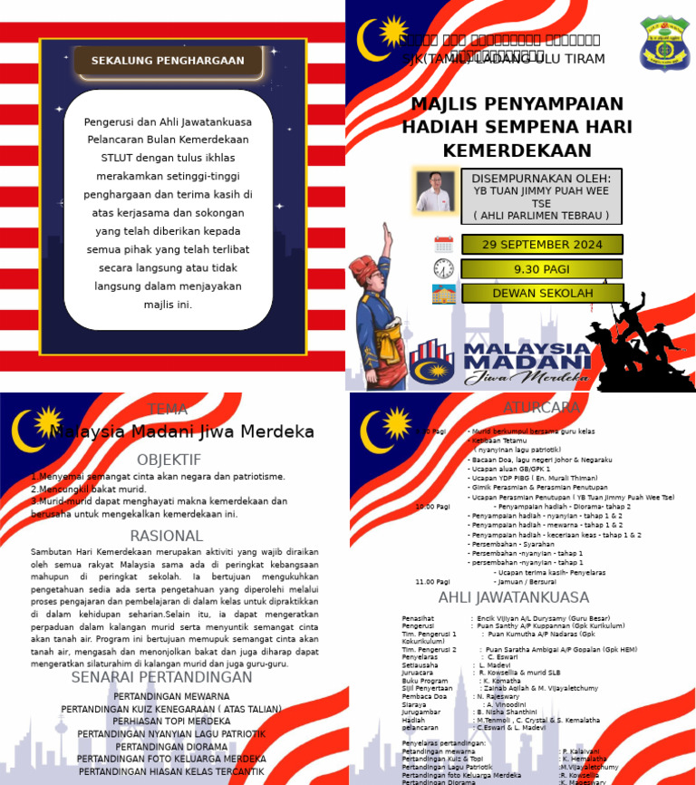 Buku Program Pelancaran Merdeka 2024 | PDF