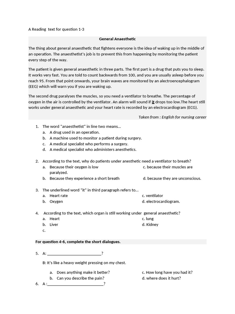 ENGLISH FINAL EXAM 2021 | PDF