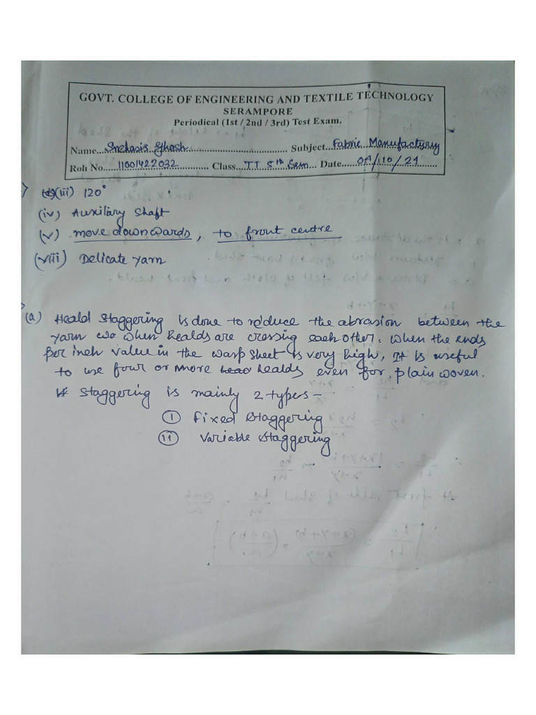 Snehasis Ghosh - 11001422032 | PDF