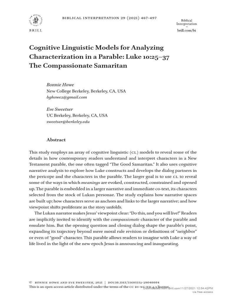 (15685152 - Biblical Interpretation) Cognitive Linguistic Models for Analyzing Characterization ...