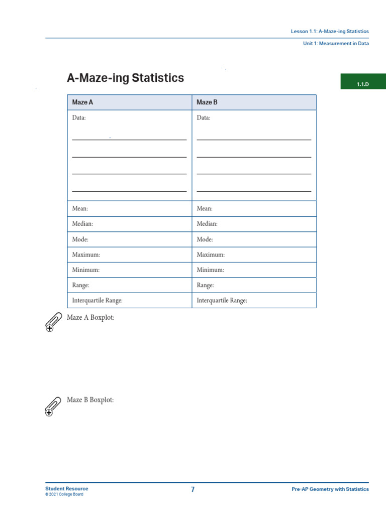 Condie Lesson 1.1 Geo&S¿Tats | PDF