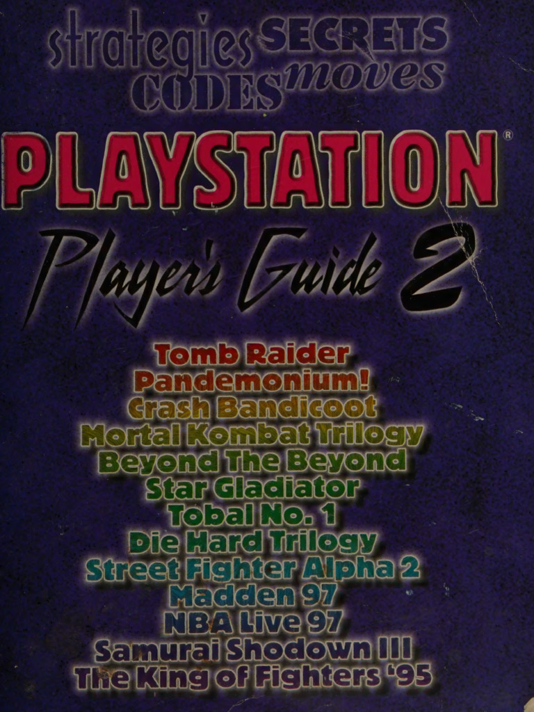 PlayStation Player's Guide 2 - Douglas F - Arnold - September 1996 ...
