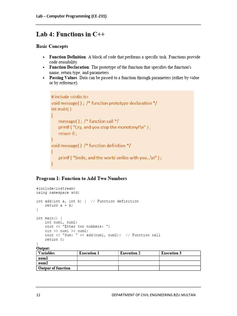 Third | PDF | Parameter (Computer Programming) | Software Engineering