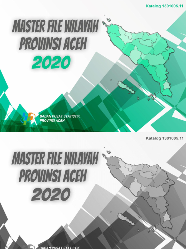 Master File Wilayah Provinsi Aceh 2020 | PDF