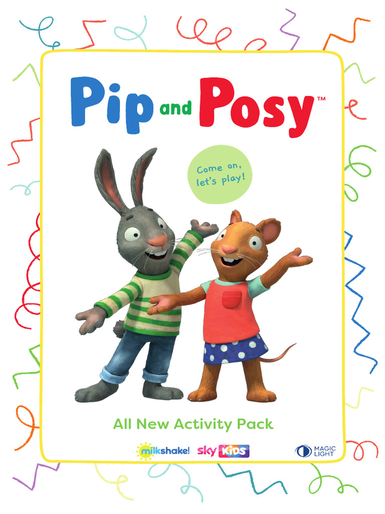Pip and Posy All New Activity Pack | PDF