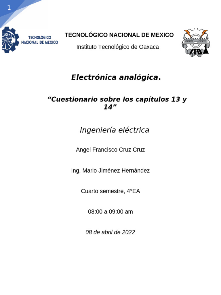 FORMULARIO_CAP_13_14 | PDF