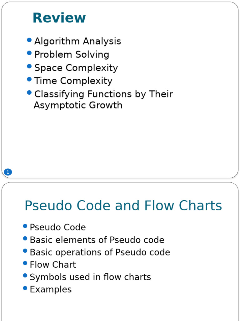 Lec#03 Pseudo Code Flow Charts | PDF