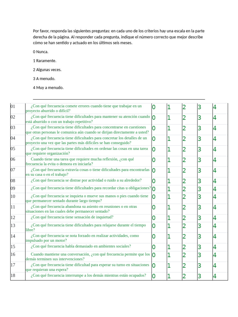 Test Tda | PDF