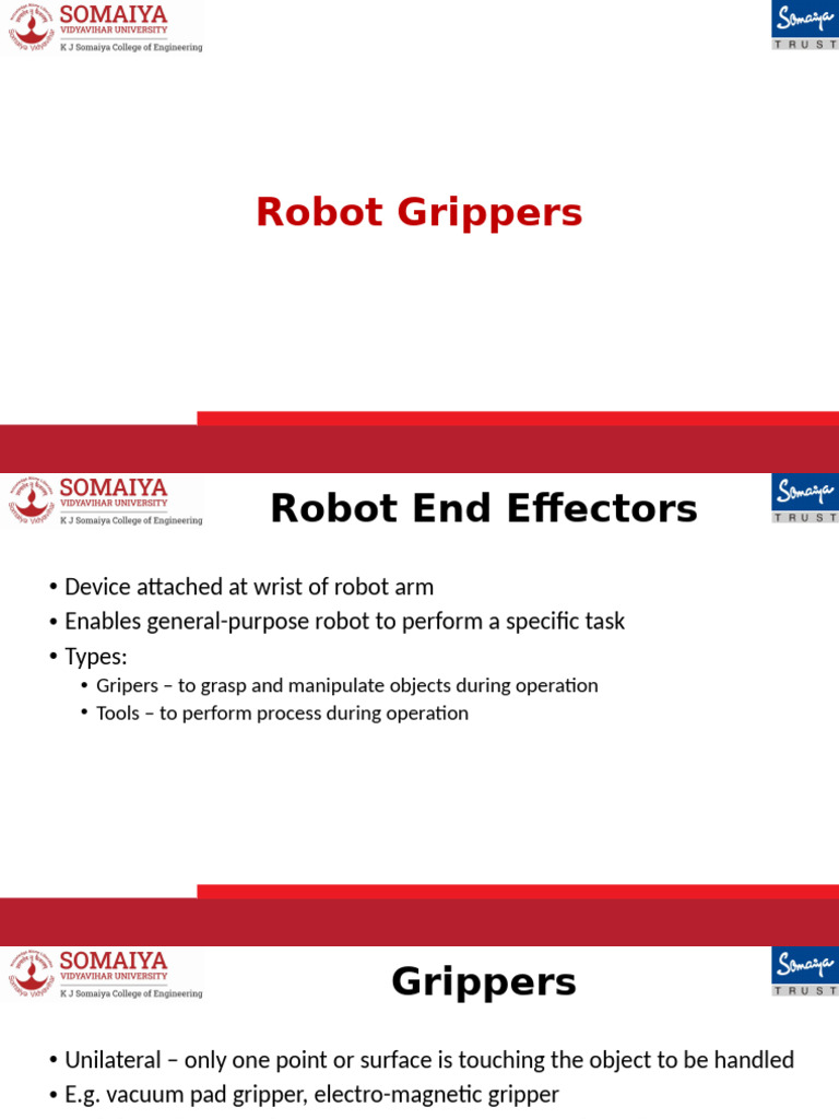 Robot Grippers | PDF