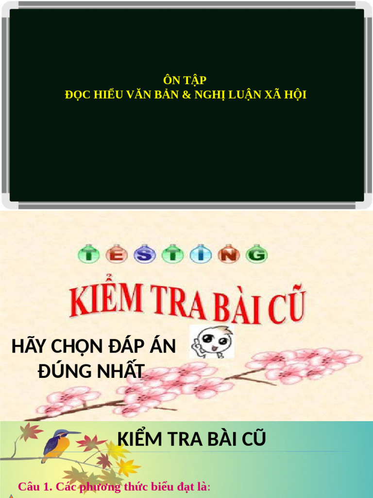 On Tap Doc Hieu + NLXH - Ok | PDF