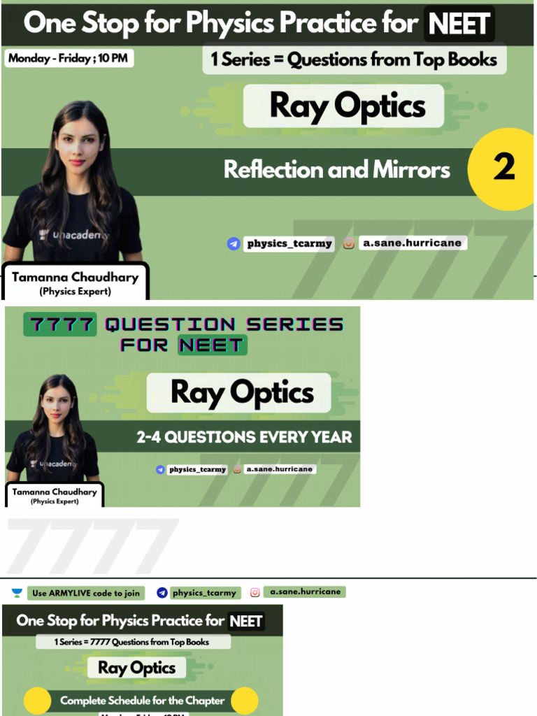 7777 - Ray Optics - 2 (With Annotation) | PDF