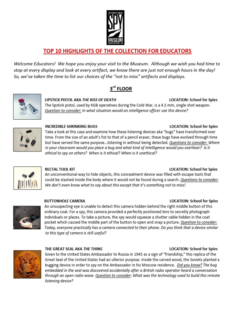 Higlights of The Collection For Educators Final | PDF