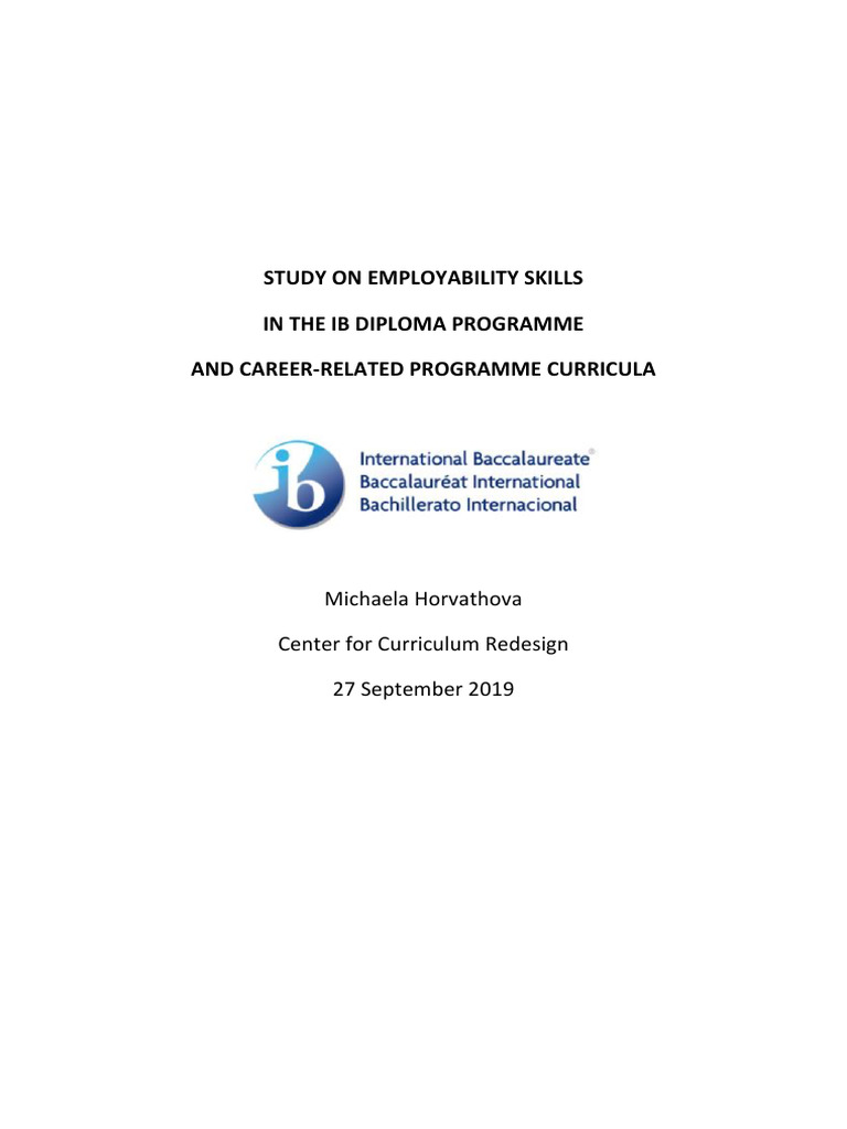 Employability Skills Full Report | PDF