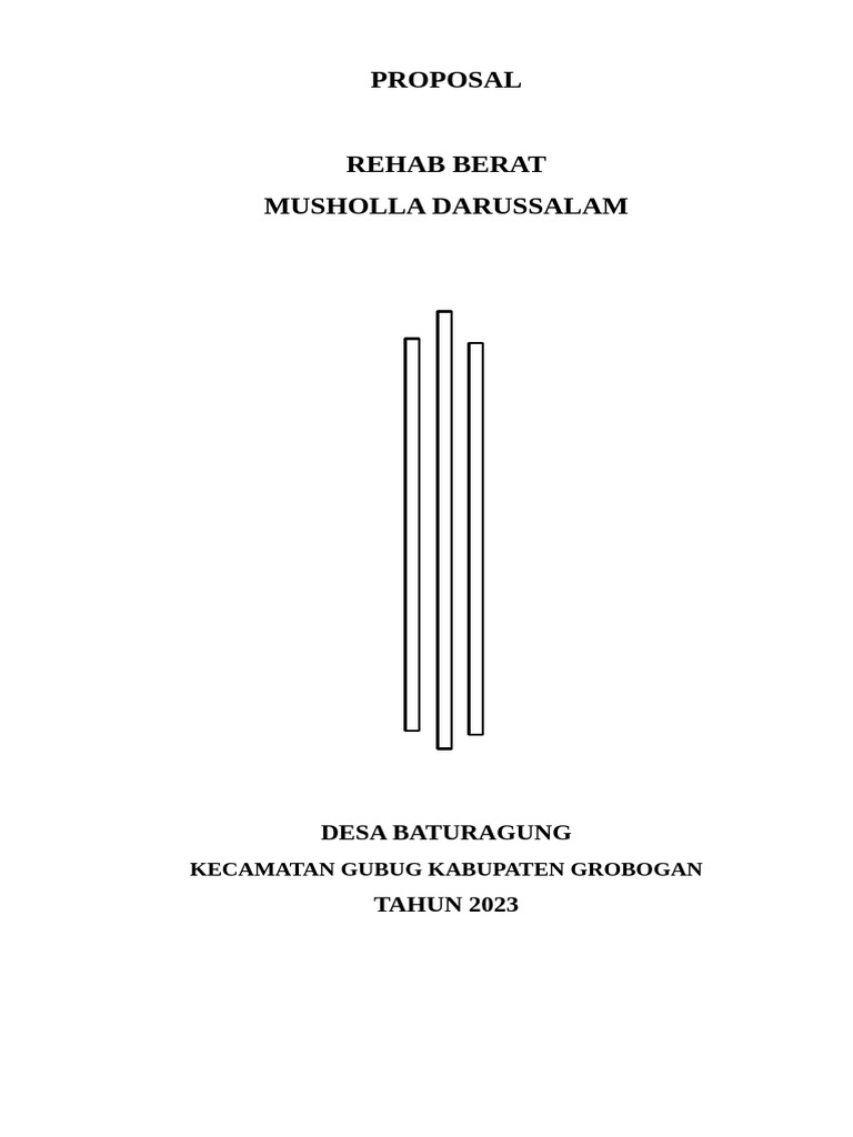 Proposal Kesra | PDF