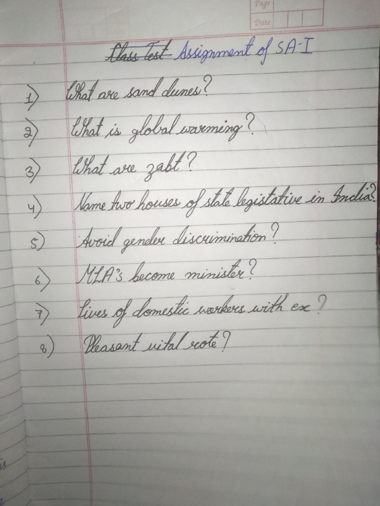 SST Assignment For SA | PDF