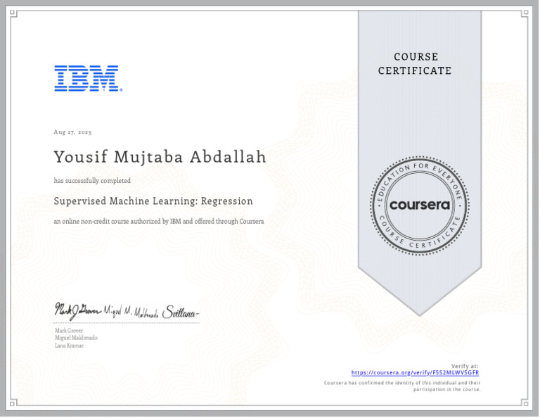 Supervised ML Regression | PDF